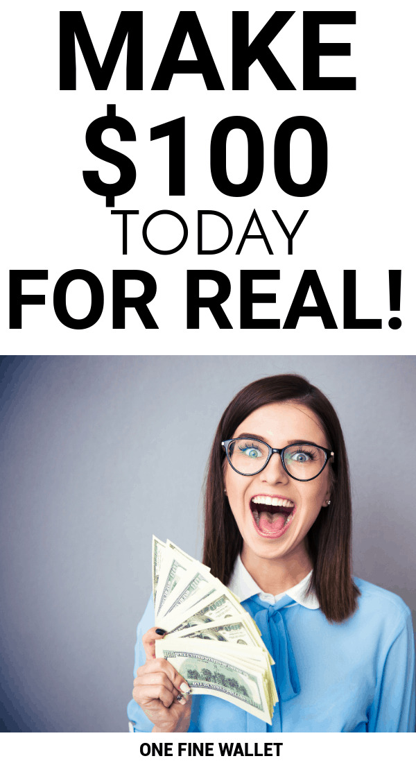 make 100 dollars a day - One Fine Wallet
