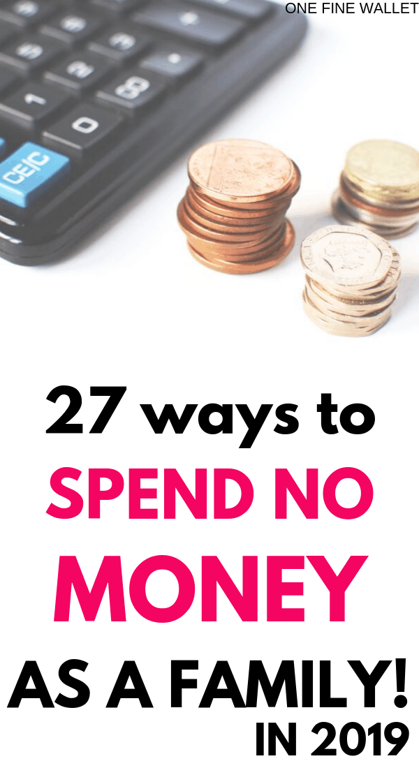 No Spend Challenge - How to Nail It in 2019 - One Fine Wallet