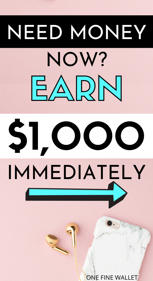 How to Make Quick Money in ONE day (2020 update) - One Fine Wallet